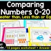 Comparing Numbers 0-20 Worksheet - Etsy