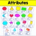 2D and 3D Shapes Flashcards - Etsy