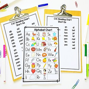 Phonics Reading Chart - Etsy