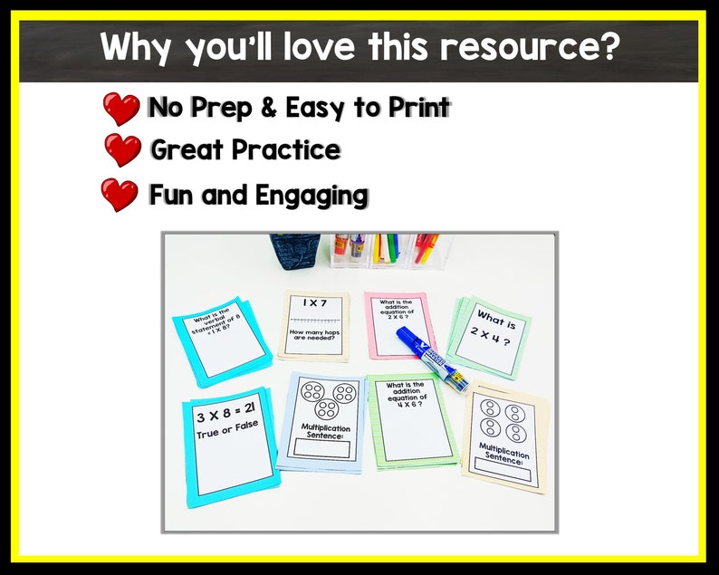 Multiplication 1-12 Task Cards - Etsy