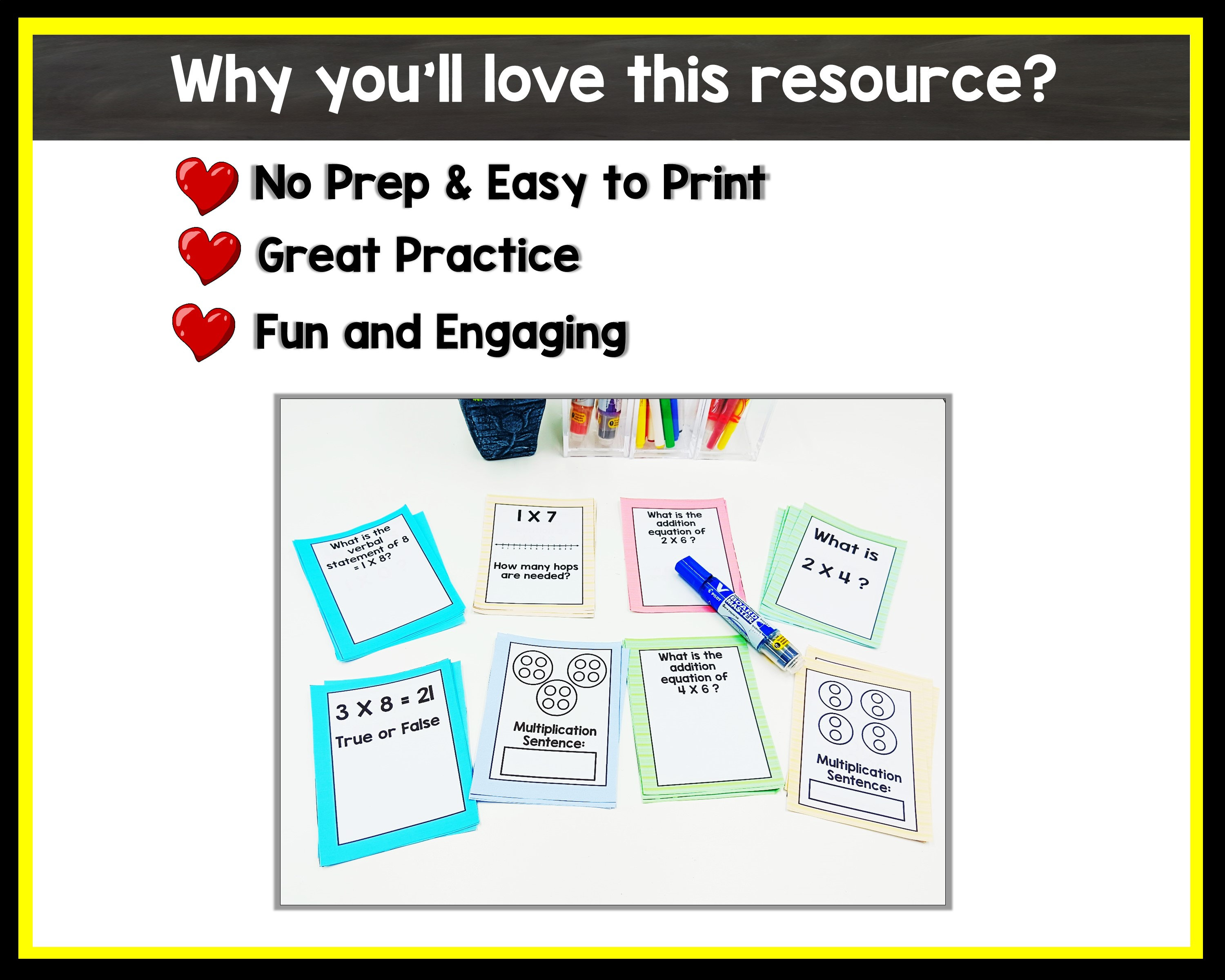 Multiplication 1-12 Task Cards - Etsy