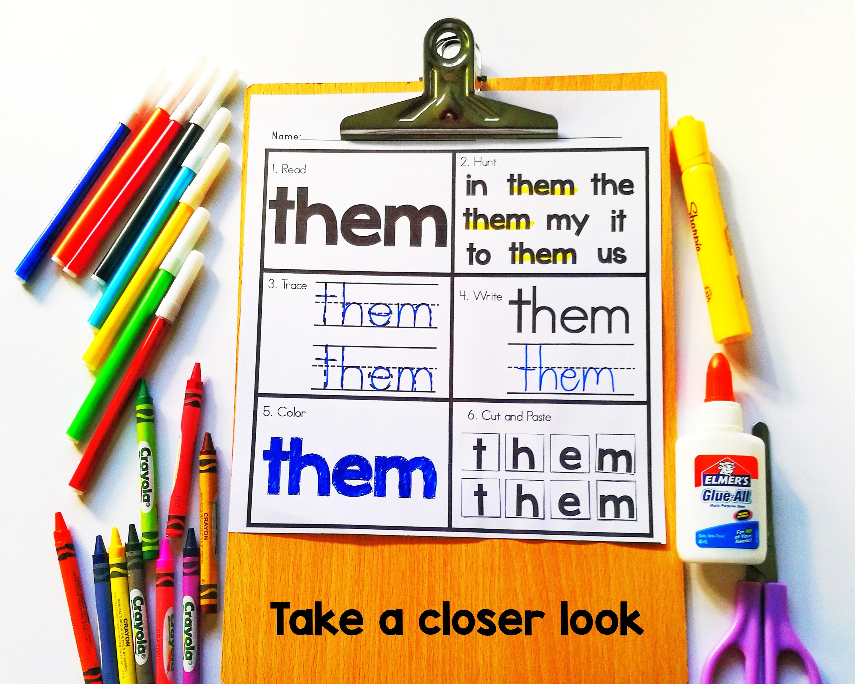 25 Sight Words Worksheet-sight Words Fluency Printable - Etsy