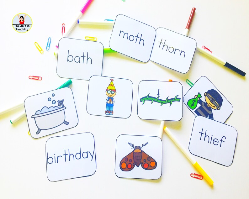 Digraph Flashcards - Etsy