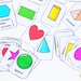 2D and 3D Shapes Flashcards - Etsy