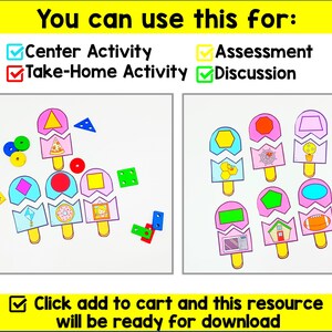 2D Shapes Real Life Objects Puzzle - Etsy