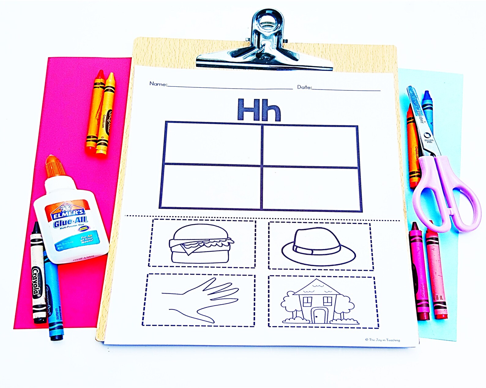 Beginning Sounds Cut and Paste - Etsy