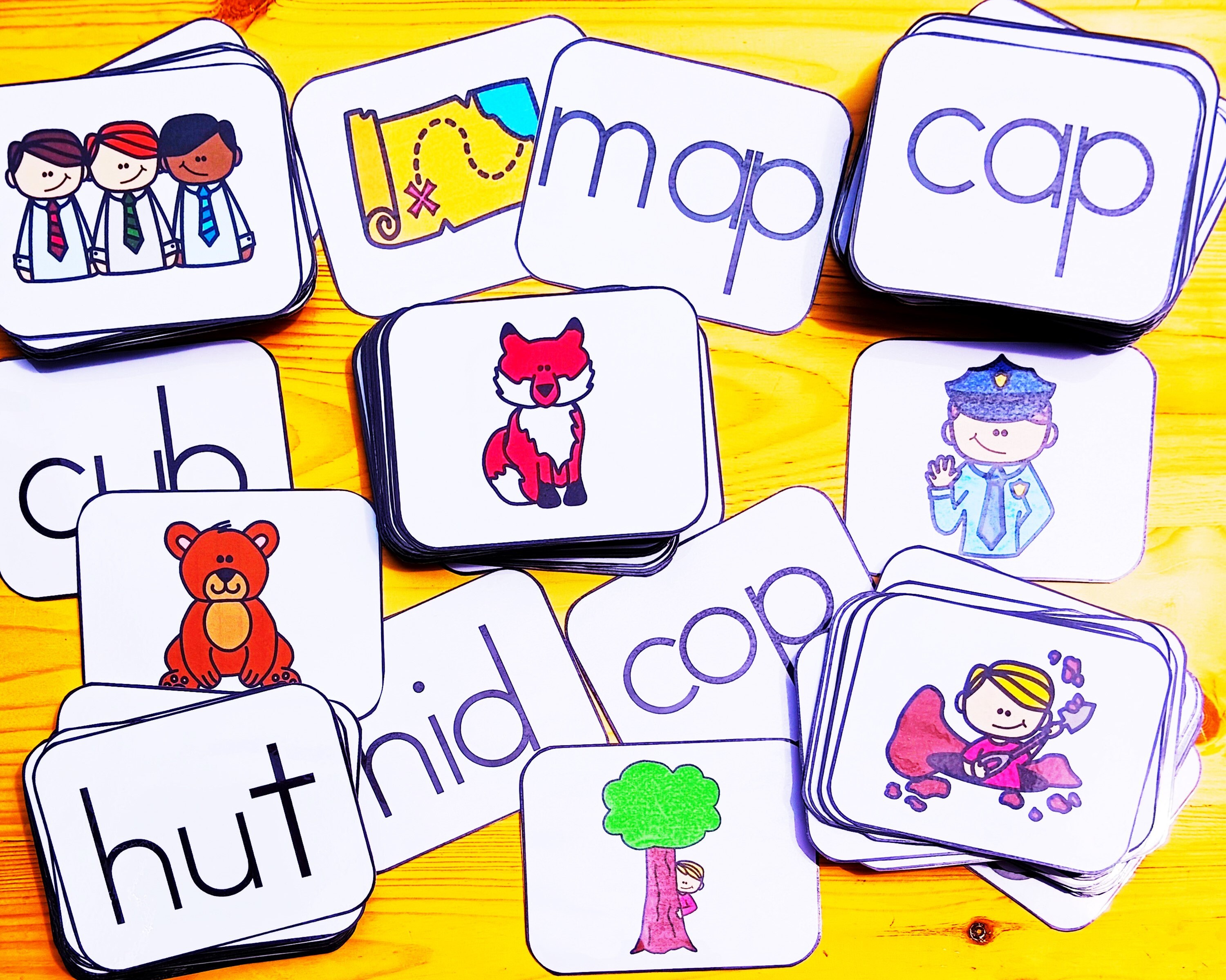 CVC Flashcards - Etsy