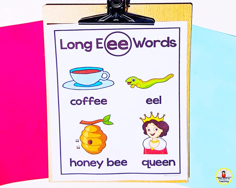 Long Vowel Posters - Etsy