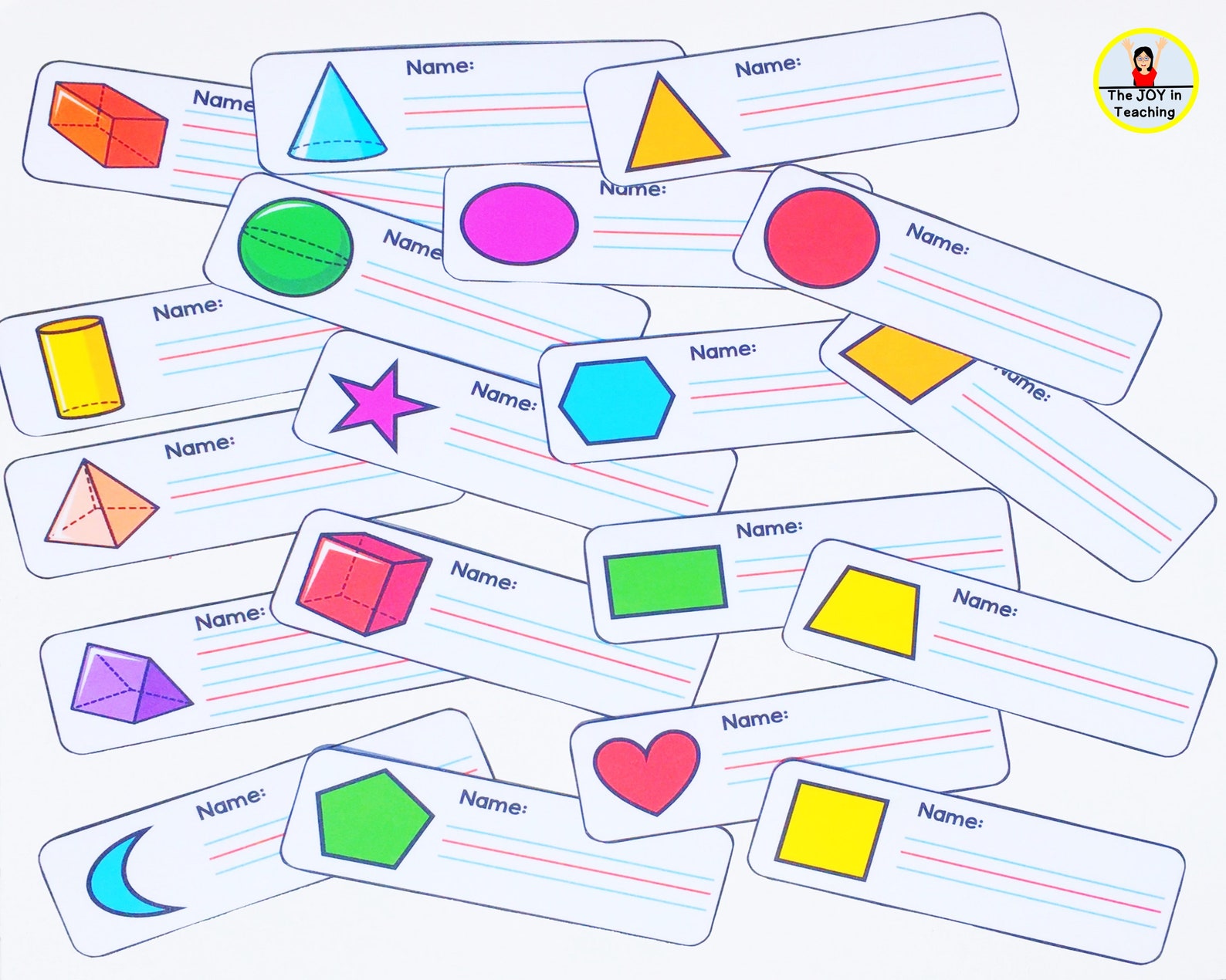 2D and 3D Shapes Task Cards (Instant Download) - Etsy