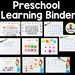 Preschool Learning Binder-Toddler Learning Binder Printable | Etsy