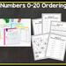 Numbers 0-20 Recognition, Counting, and Ordering Worksheet - Etsy