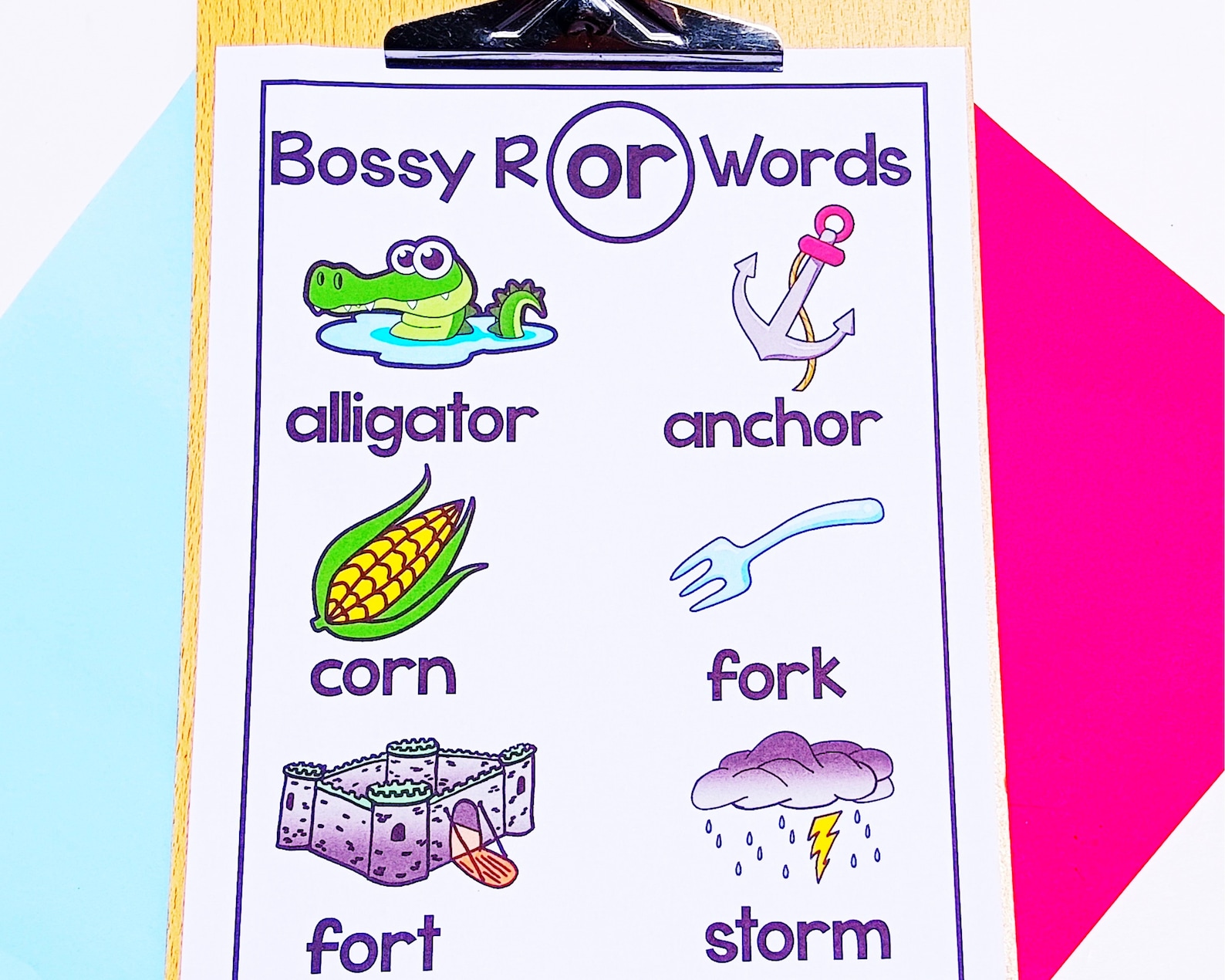 R-controlled Vowel Posters - Bossy R Posters - Etsy
