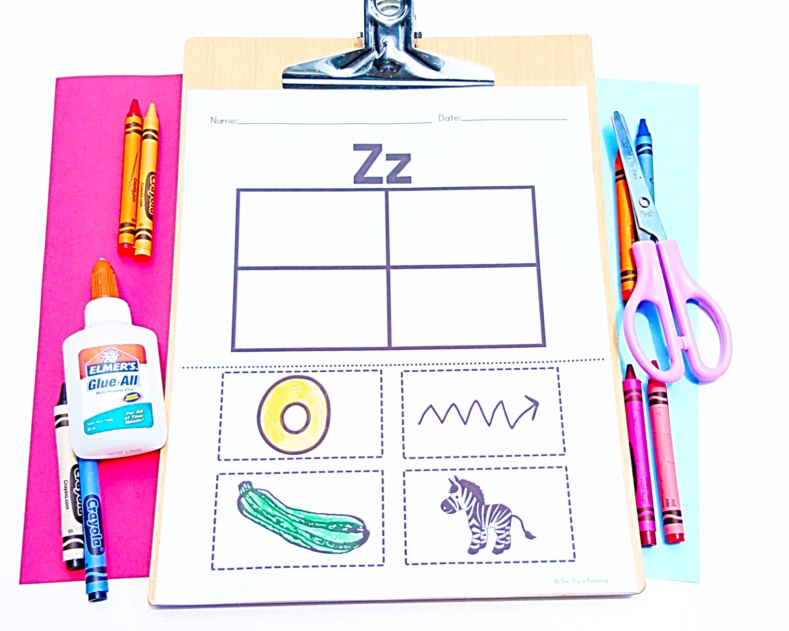 Beginning Sounds Cut and Paste - Etsy
