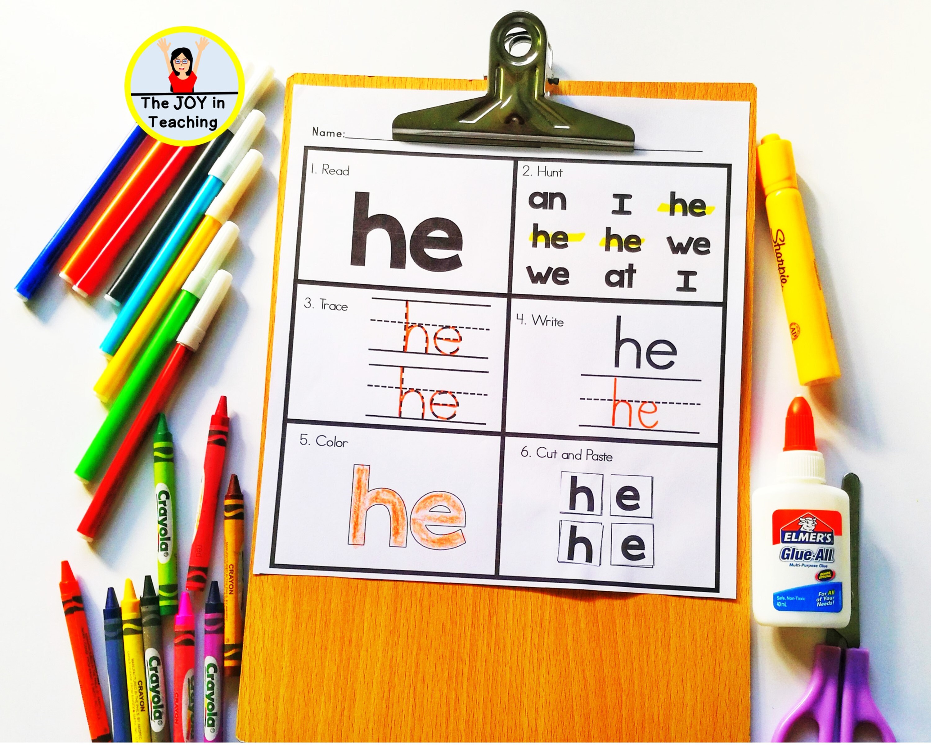 Personal Pronouns Sight Words Worksheet-sight Words Fluency - Etsy