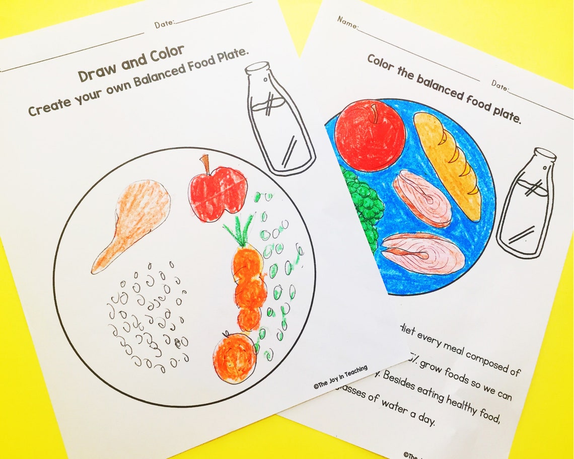 Go, Grow and Glow Foods Activity - Etsy