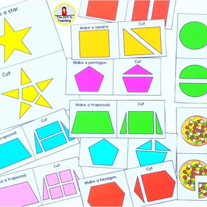 Building 2D and 3D Shapes Activity - Etsy