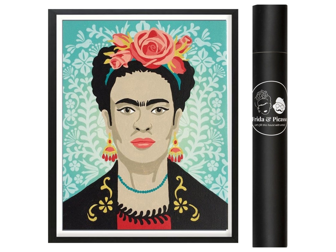 Paint by Numbers Large Frida Kahlo. Custom Paint by Numbers - Etsy UK