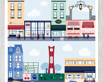 Temple University Print - Etsy