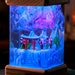 Torri Gate Resin Lamp, Japanese Epoxy Lamp, Custom Epoxy Art Lamp ...