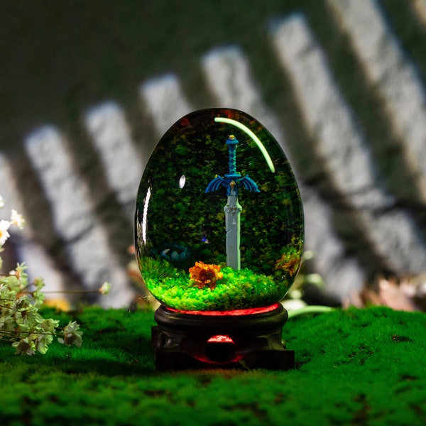 Master Sword Epoxy Lamp - Etsy