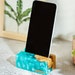 Custom Phone Stand, Wooden and Resin Phone Stand, Personalized Cell ...