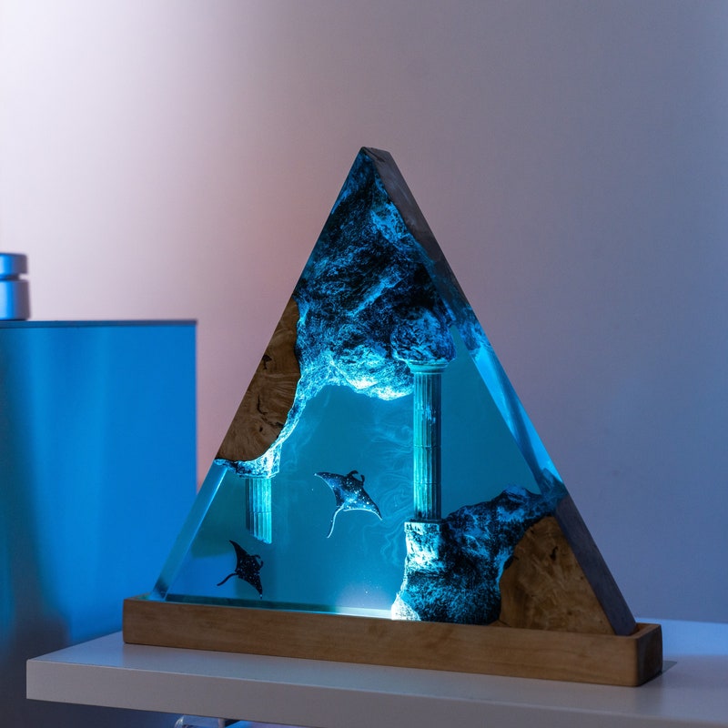 Desk Art Light Rays - Etsy