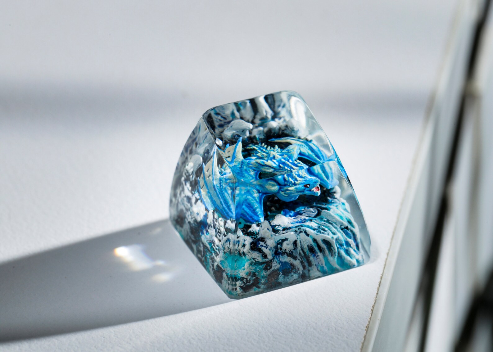 Water Dragon Custom Keycaps, Artisan Keycap, Artisan Keycaps Anime ...