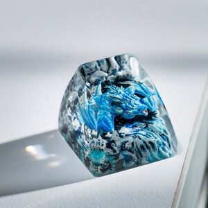Water Dragon Custom Keycaps, Artisan Keycap, Artisan Keycaps Anime ...