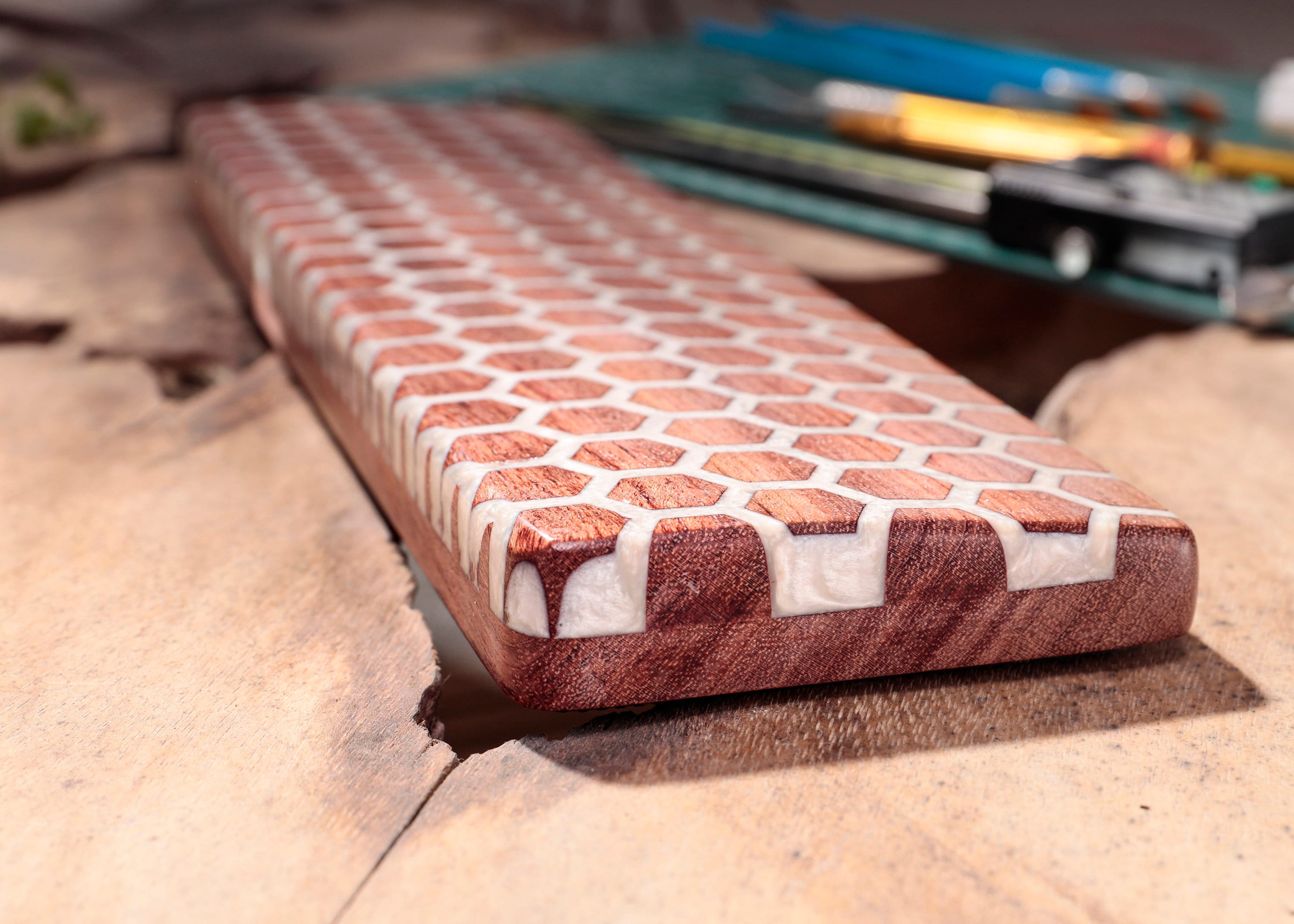Wrist Rest Wood Wrist Rest Resin Wrist Rest Keyboard Wrist - Etsy