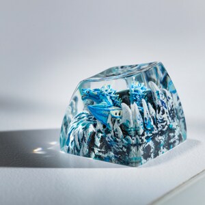 Water Dragon Custom Keycaps, Artisan Keycap, Artisan Keycaps Anime ...