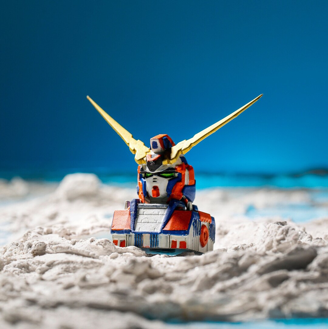 GUNDAM Head Artisan Keycap, Custom Keycap, Keycaps Resin, Keycap ...