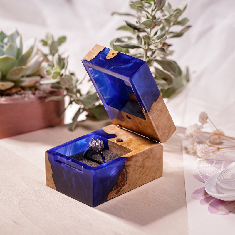 Engagement Ring Box - Etsy