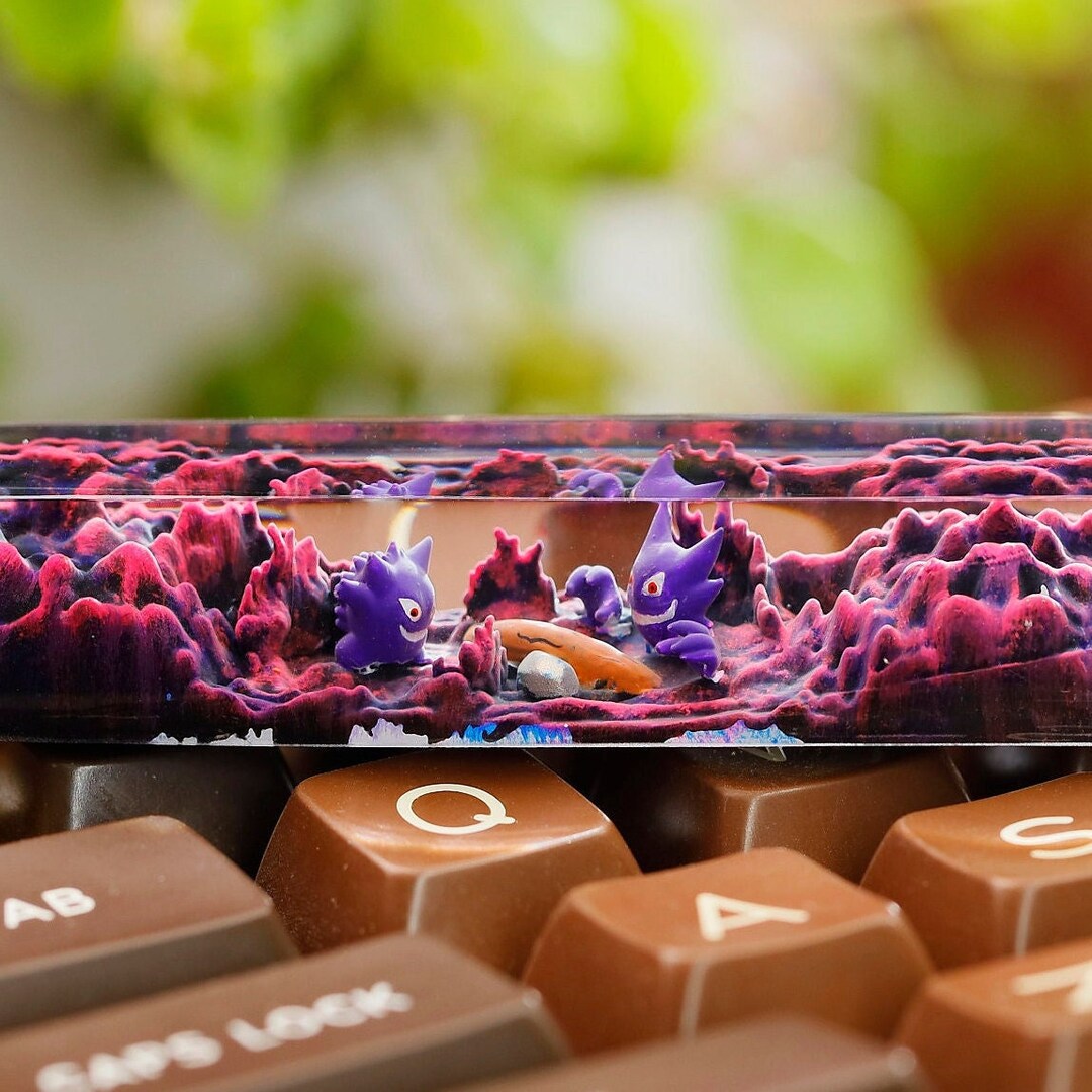 Custom Pokemon Spacebar Artisan Keycap Pokemon Artisan - Etsy