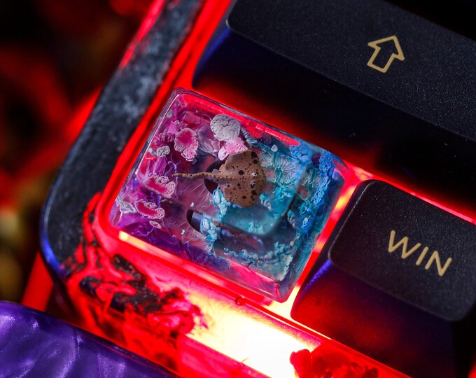 Koi Keycap, Koi Fish Keycap, Custom Keycap, Artisan Keycap, Cherry Mx ...