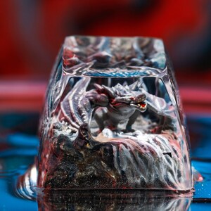 Stone Dragon Custom Keycaps, Artisan Keycap, Artisan Keycaps Anime ...