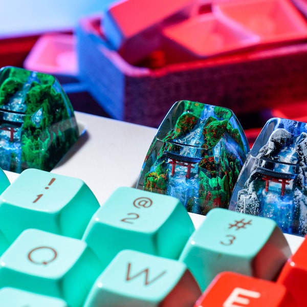 Torii Gate Artisan Keycap - Etsy