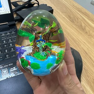 Legend Master Sword Desk Lamp Decor, Epoxy Resin Art, Handcrafted Resin ...