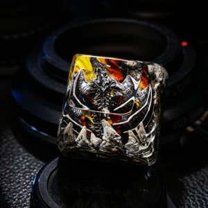 Dark Dragon Custom Keycaps, Artisan Keycap, Artisan Keycaps Anime ...