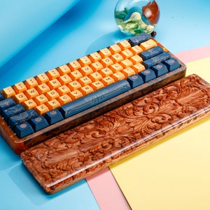 RENAISSANCE Artisan Wrist Rest, Resin Keyboard Wrist Rest, Custom ...