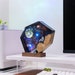 INTERSTELLAR EPOXY LAMP, Space Galaxy Resin and Wood Night Light ...