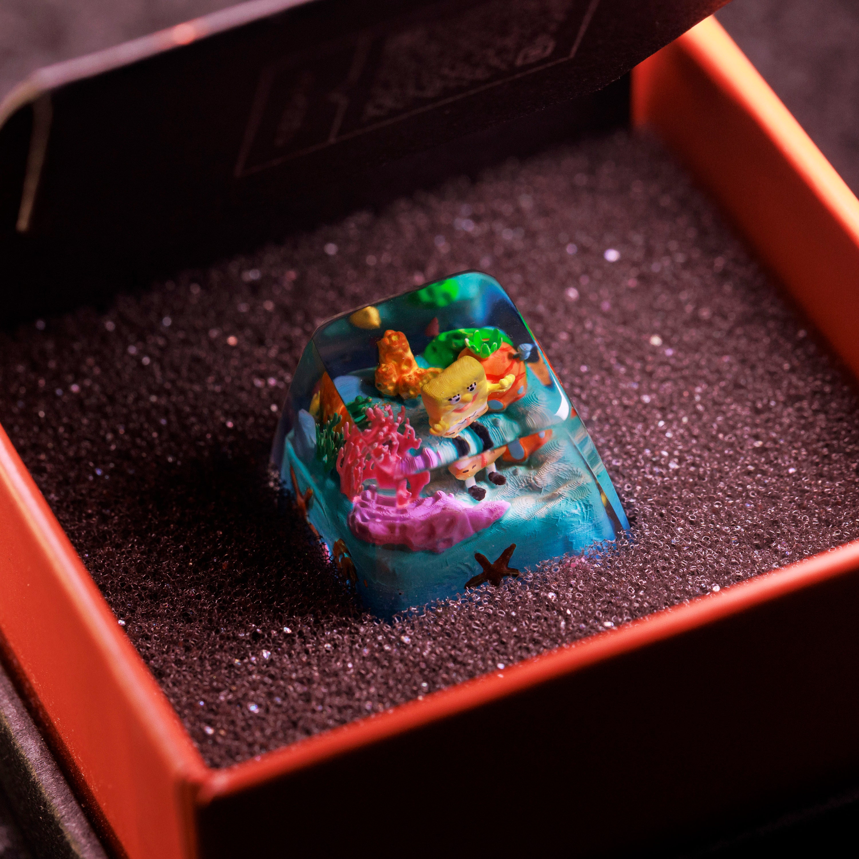 Spon.gebob Artisan Keycaps, Anime Custom Keycaps, Custom Mechanical ...