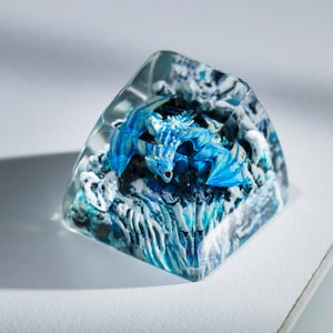 Water Dragon Custom Keycaps, Artisan Keycap, Artisan Keycaps Anime ...