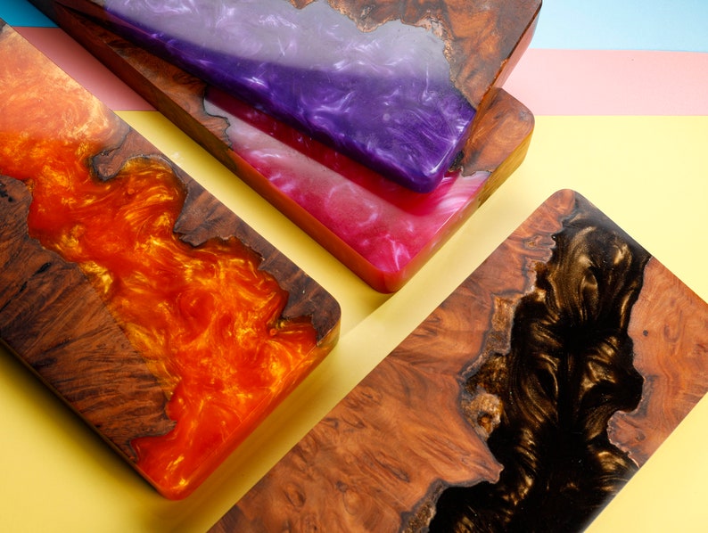 BLACK GOLDEN Artisan Wrist Rest, Resin Keyboard Wrist Rest, Custom ...