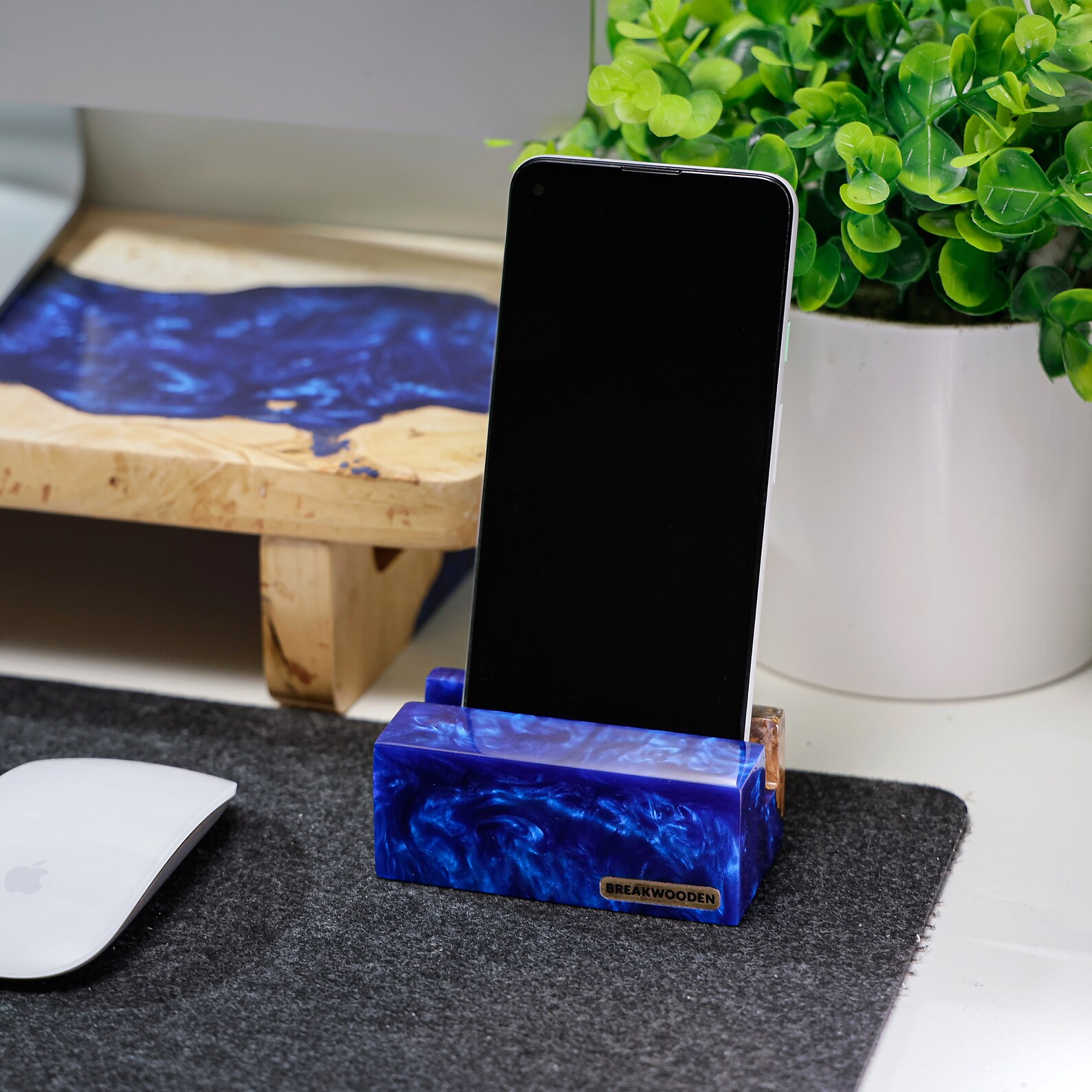 Custom Monitor Stand, Wood Monitor Imac Stand, Monitor Shelf, Walnut ...