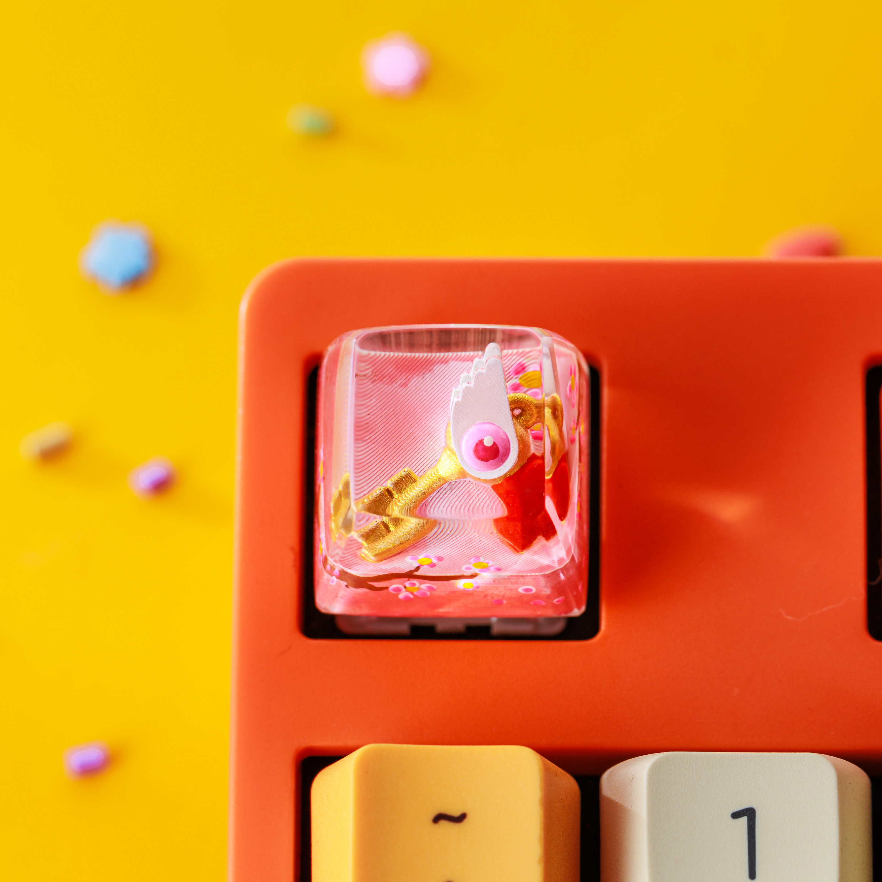 MAGIC STICK Artisan Keycap, Custom Keycaps, Keycaps Anime, Artisan ...