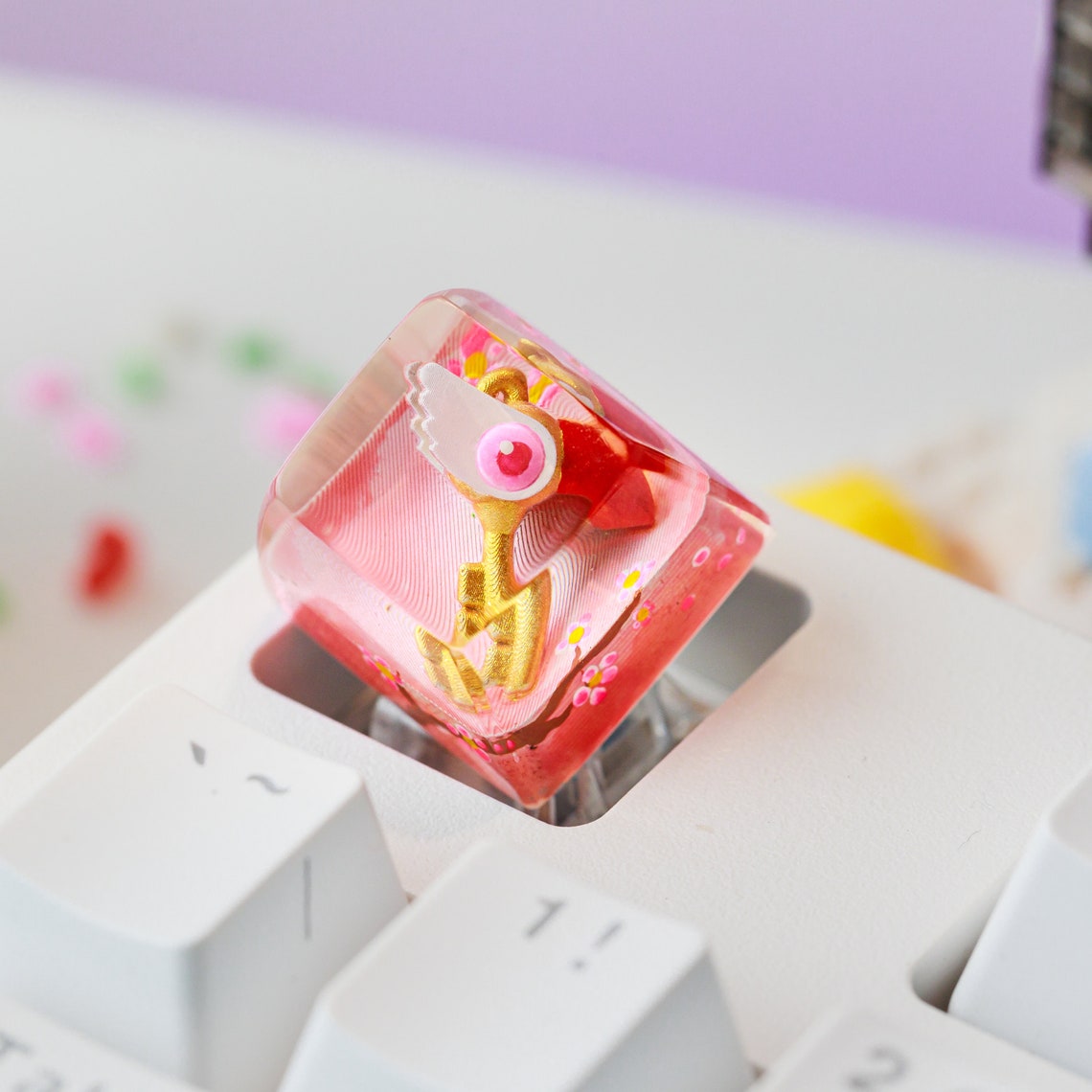 MAGIC STICK Artisan Keycap, Custom Keycaps, Keycaps Anime, Artisan ...