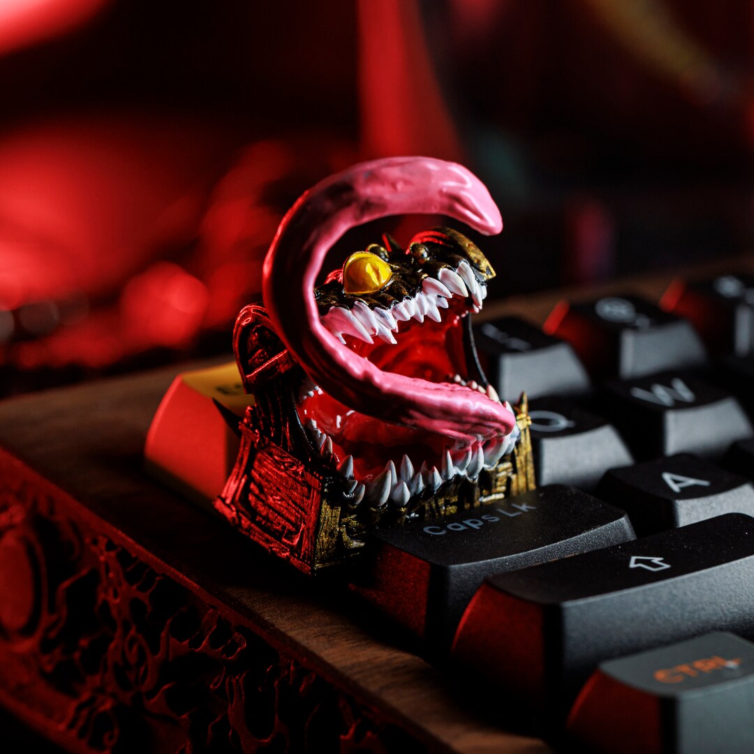 Halloween Ghost Artisan Keycap, Ghost Box Custom Keycaps for Halloween ...