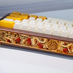 THE GREAT EMPERIAL Wood Keyboard Case, Mechanical Keyboard Case, Custom ...
