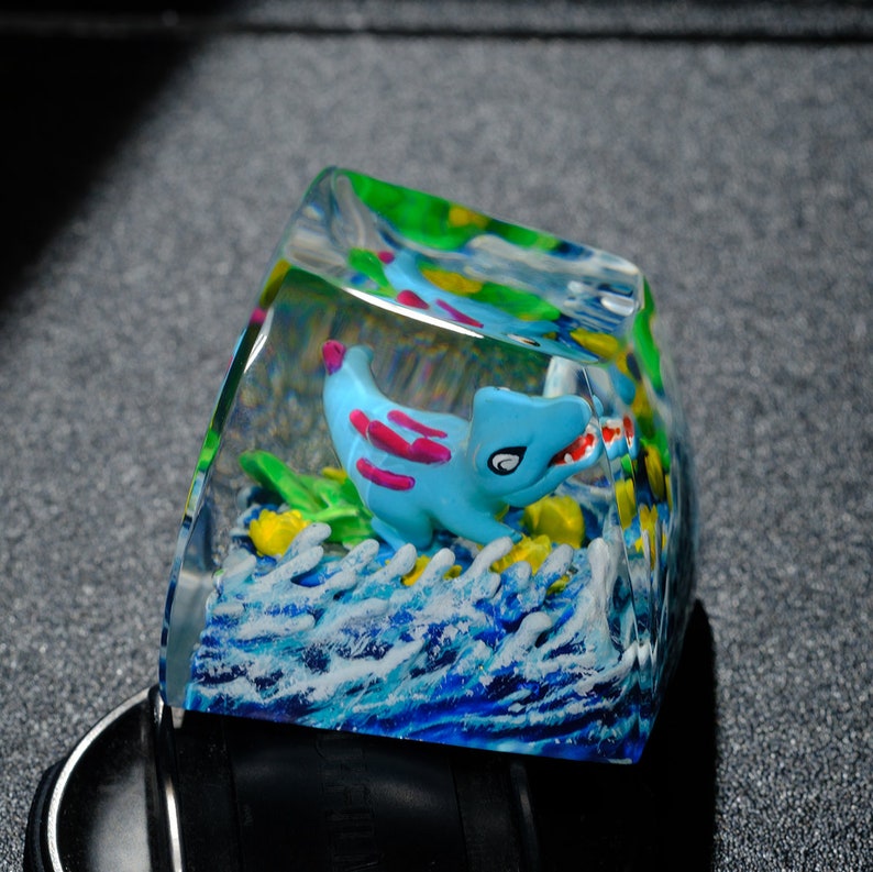 TOTODILE Resin Diorama Lamp, Custom Diorama Kit, Gifts and Table Lamp ...