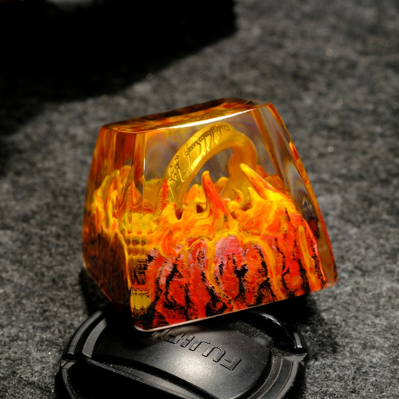 Custom Artisan Keycap Custom Keycaps Resin Handmade Gift Keycaps Anime ...